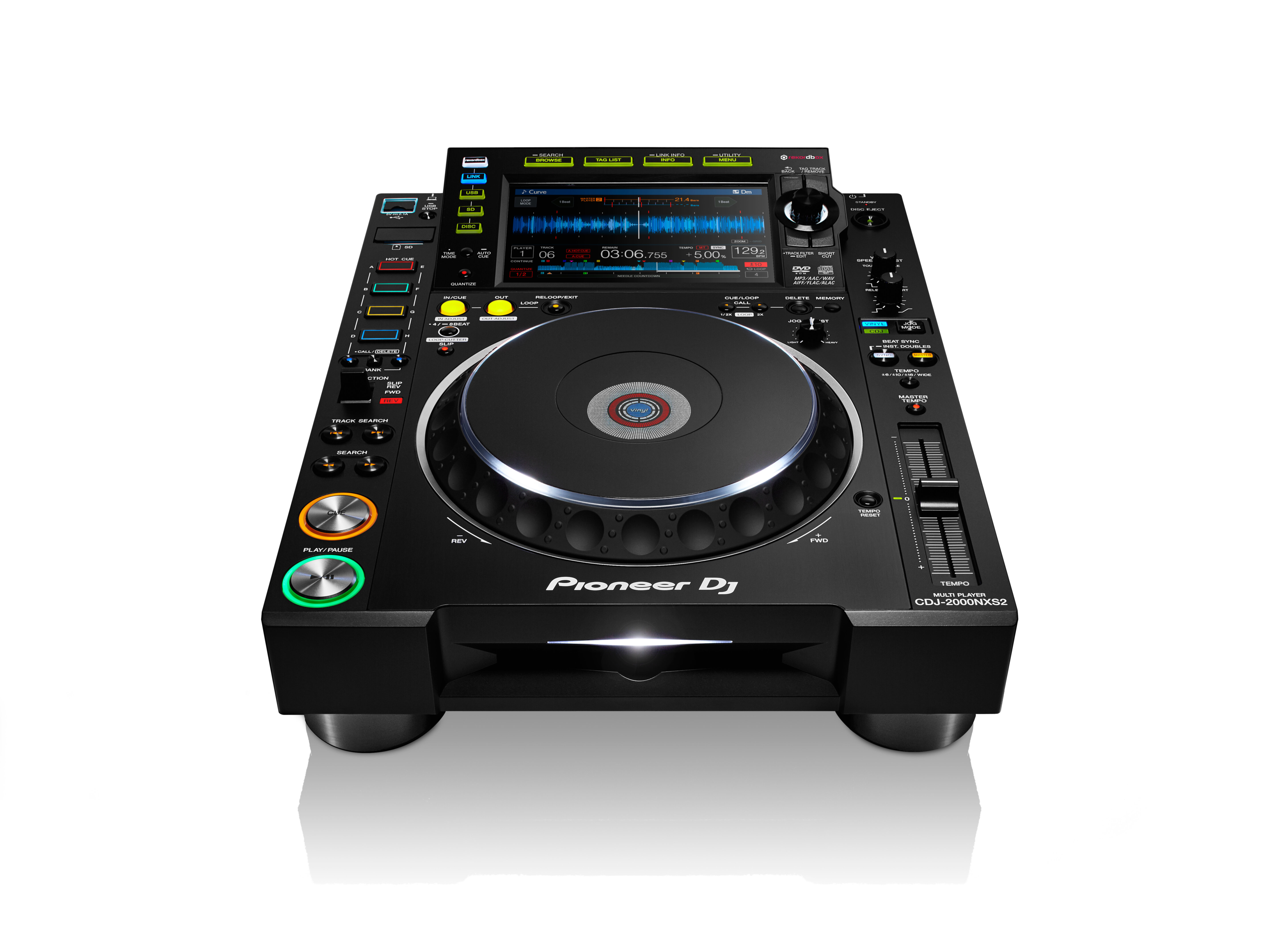 PIONEER DJ CDJ-2000NXS2 - 2199,00€ (Platines CD) - Le meilleur prix ...