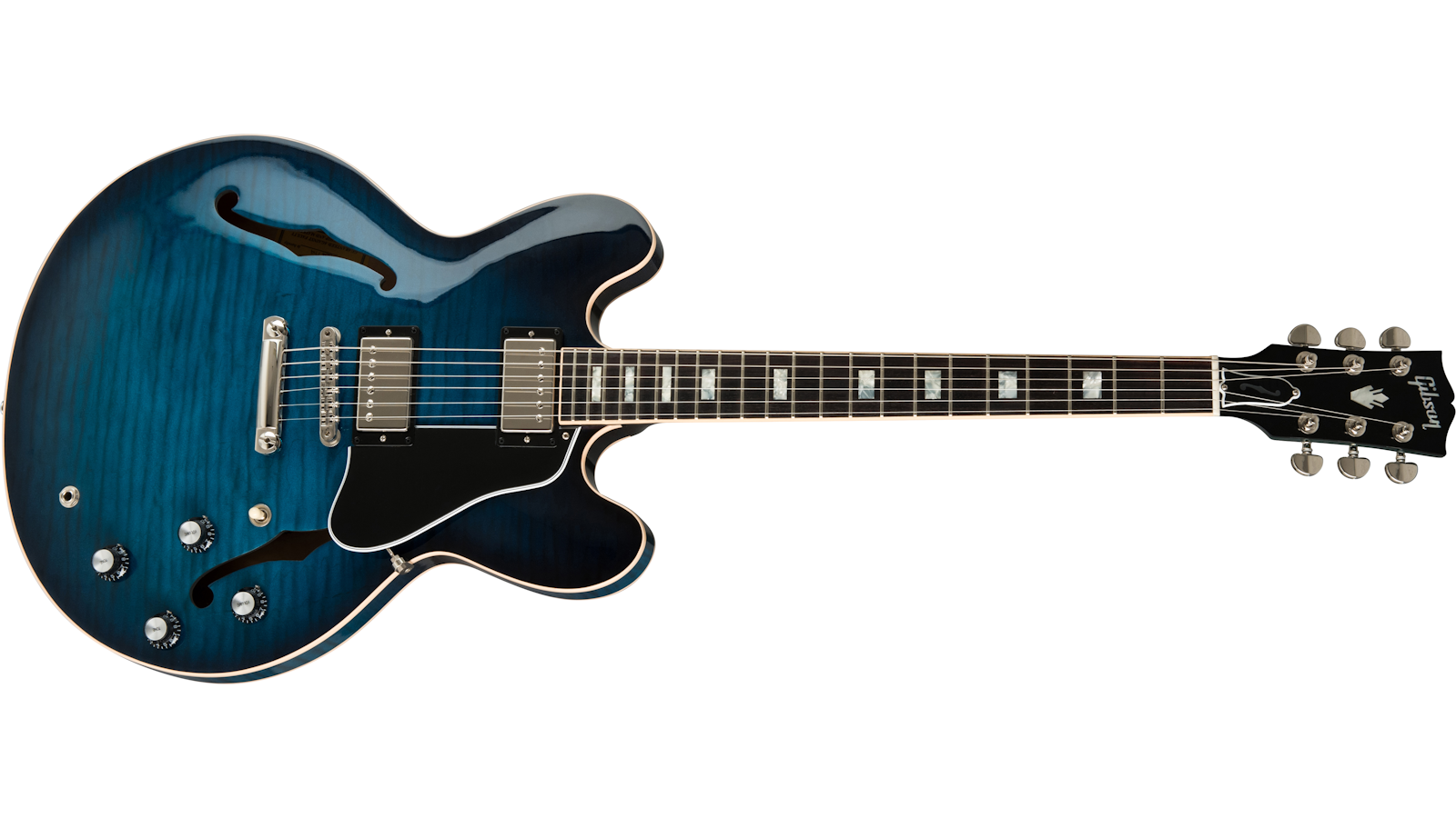 GIBSON ES-335 Figured Blue Burst - 3399,00€ - La musique au meilleur ...