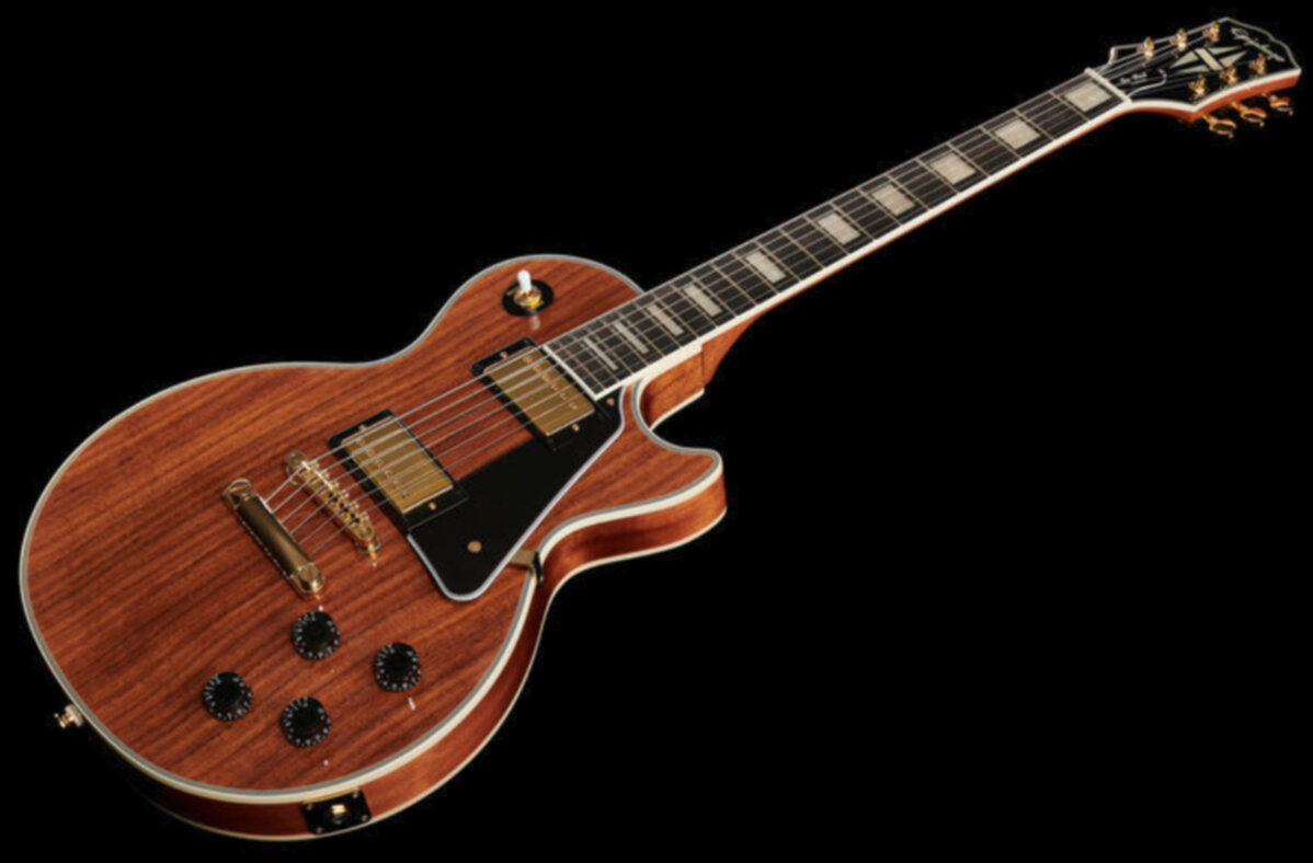 EPIPHONE Les Paul Custom Koa - natural - 749,00€ - Musique Audio Shop