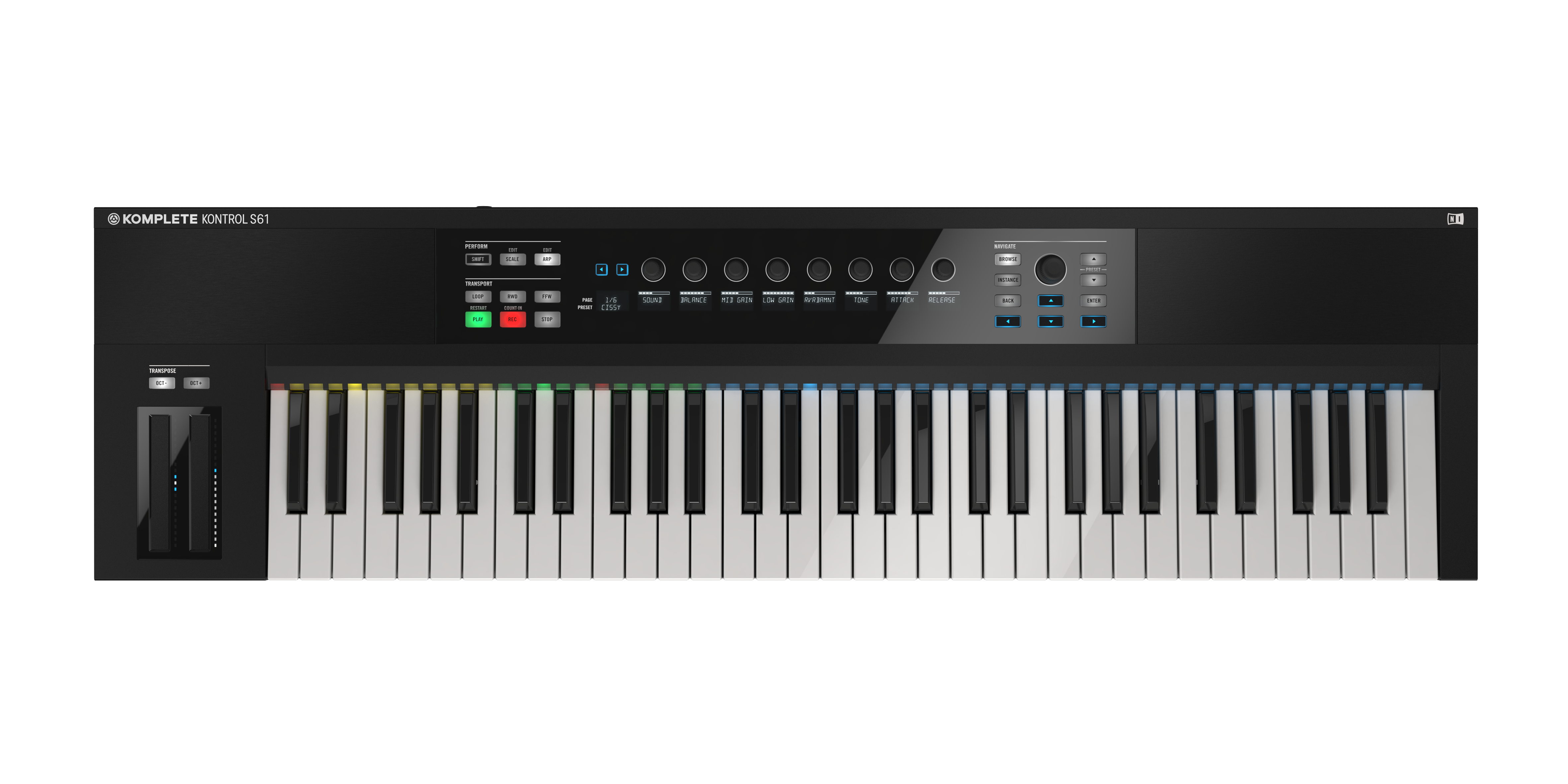 NATIVE INSTRUMENTS Komplete Kontrol S61 - 579,00€ - La musique au ...