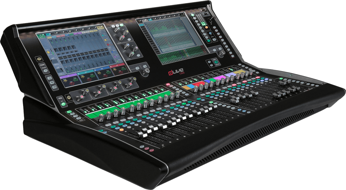 ALLEN & HEATH DLIVE-C3500 Surfaces - 24 faders - La musique au meilleur ...