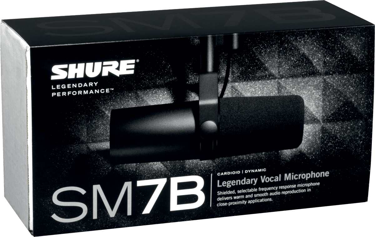 SHURE SM 7B - 429,00€ (Microphones Broadcast) - Le meilleur prix, le ...